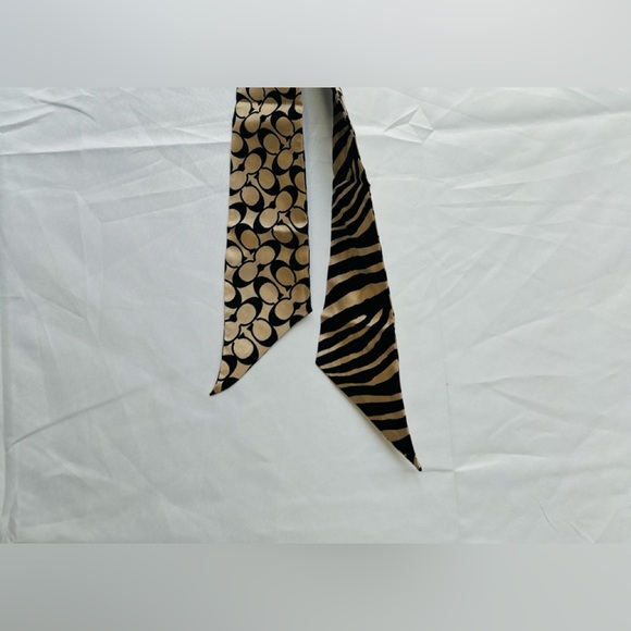 Coach | Accessories | Coach Zebra Twilly Euc | Poshmark